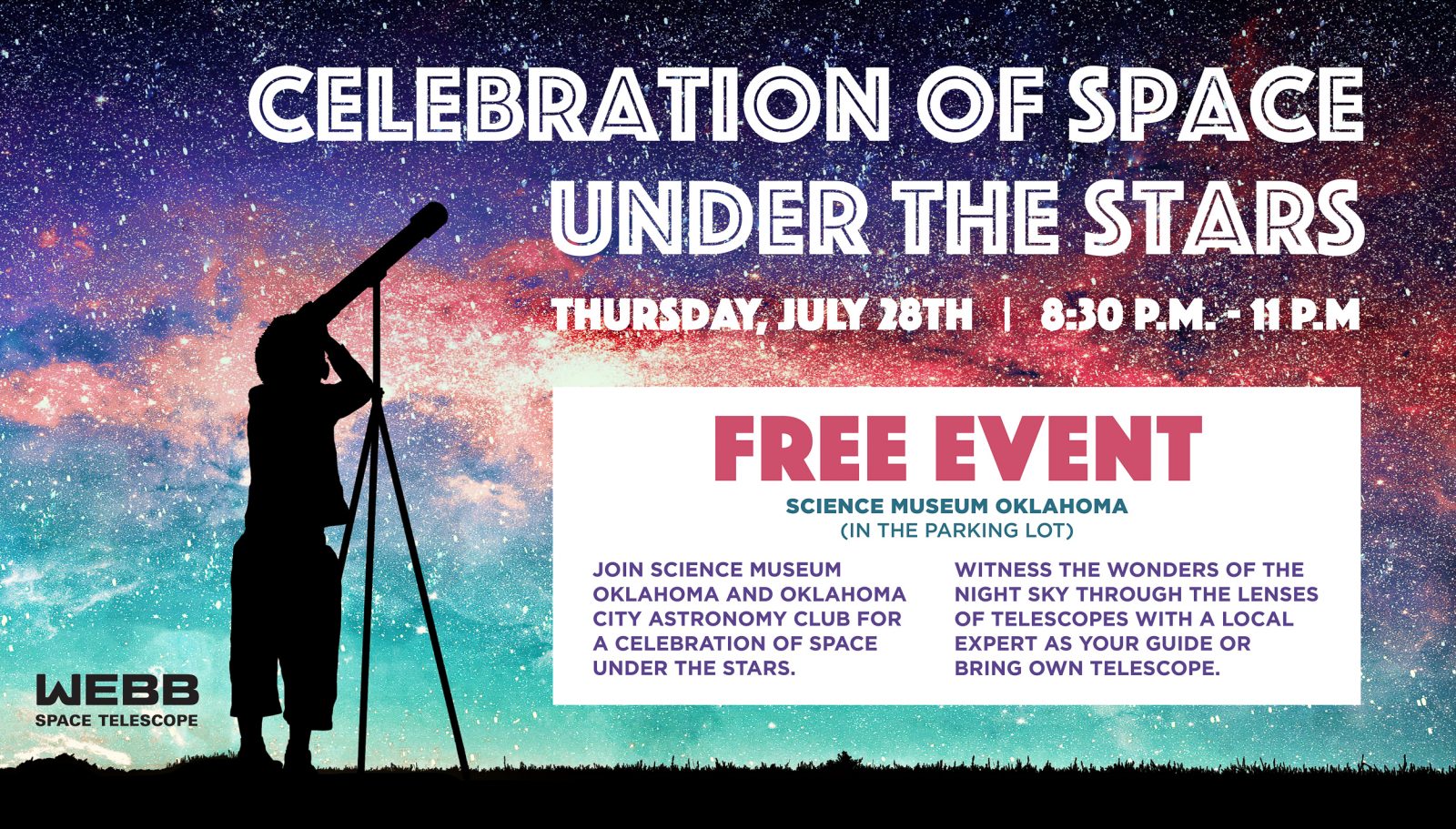Celebration of Space Under the Stars - OKC Adventure District